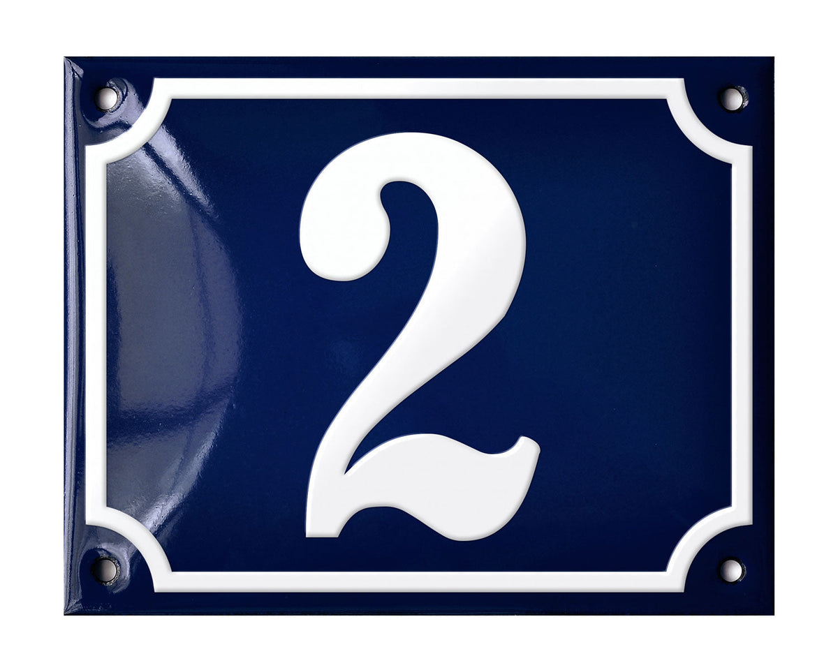 Blue Stocked Rectangle Metropolitan Sign 14 × 11 CM – RAMSIGN.COM