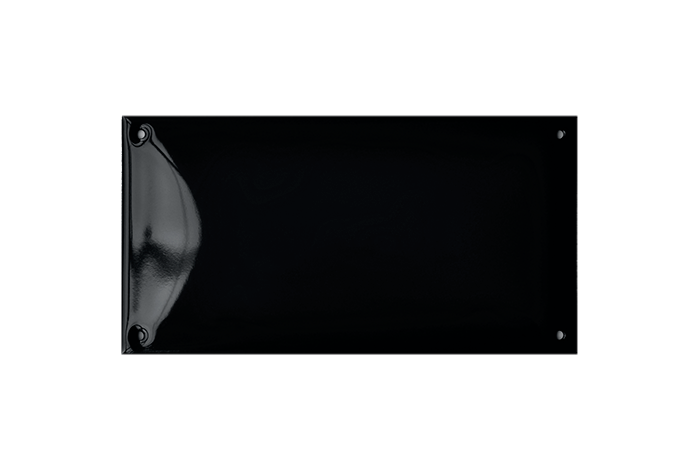 Black Horizontal Rectangle Engelhardt Sign 21 x 11 CM – RAMSIGN.COM